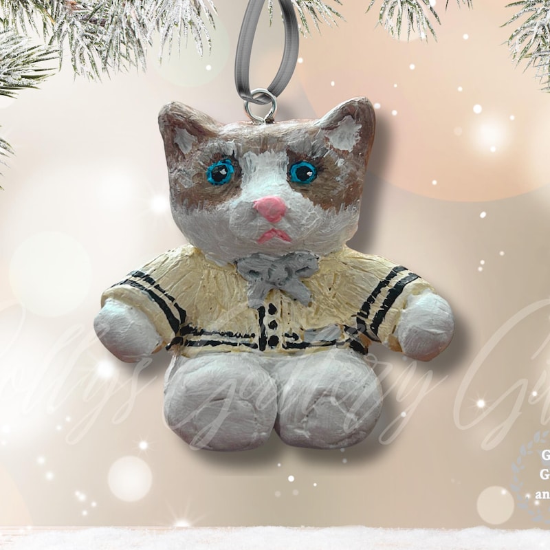 Clay Sweater Ornament - Etsy