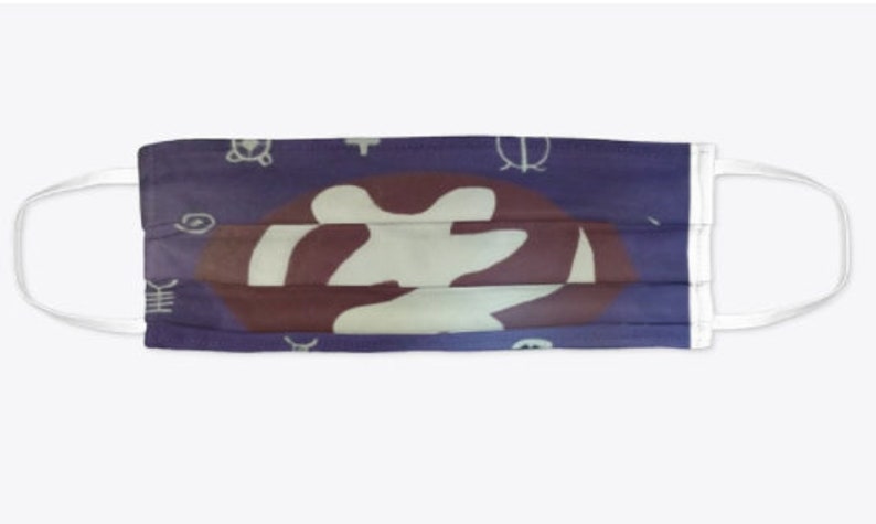 Adinkra Face Mask - Etsy