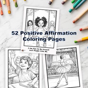 Courageous Colors: Printable, Weekly Affirmation Coloring Pages for ...