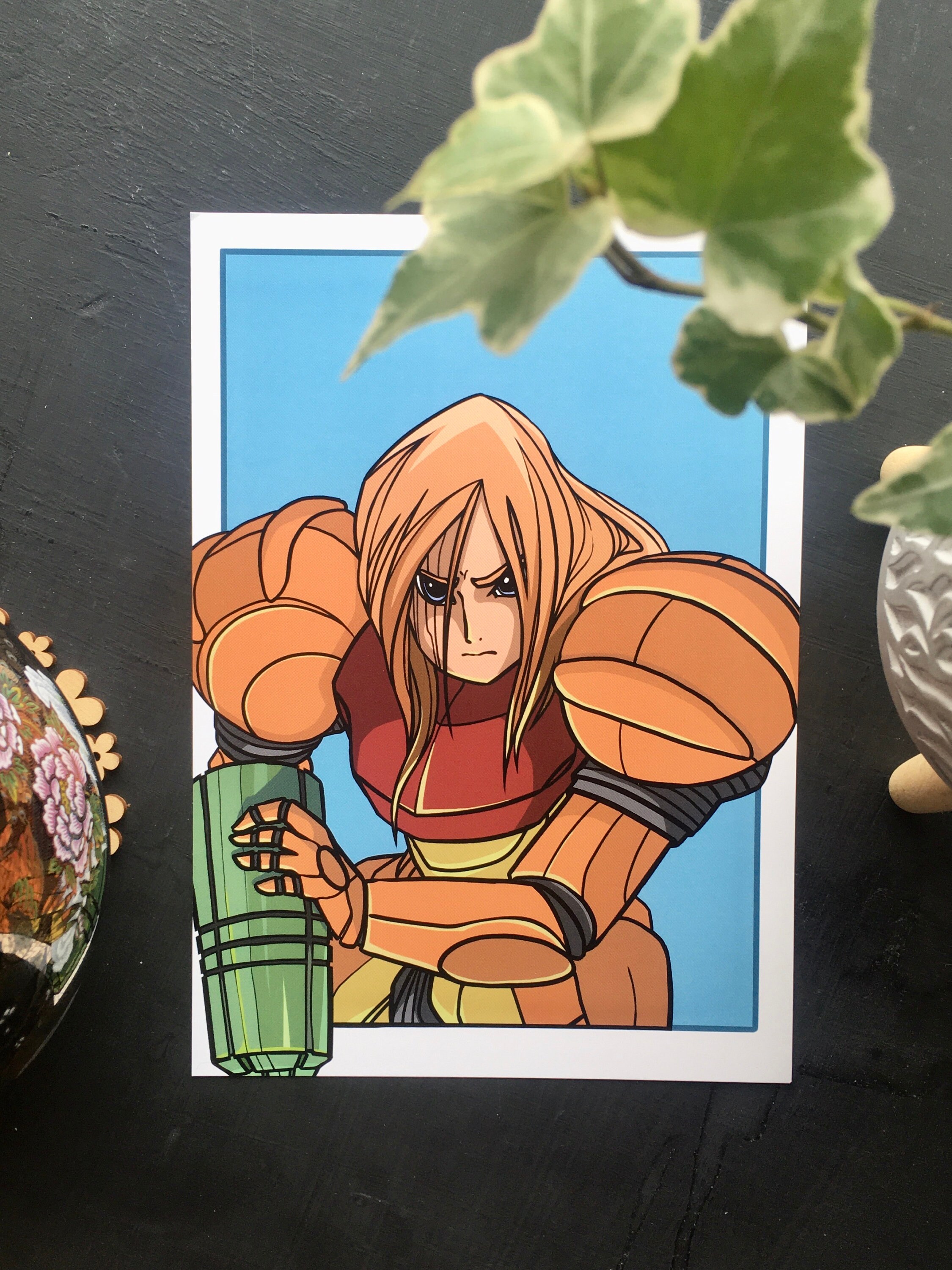 Metroid samus print - Etsy France
