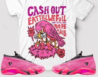 Shocking Pink Shirt | Etsy