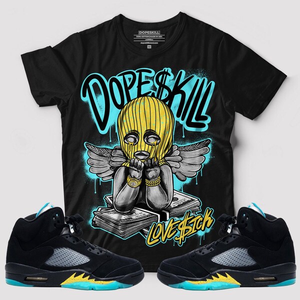 Aqua 5s Shirts - Etsy