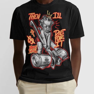 Dunk on Mars 5s Dopeskill Unisex T-shirt Then I'll Die for It Graphic ...