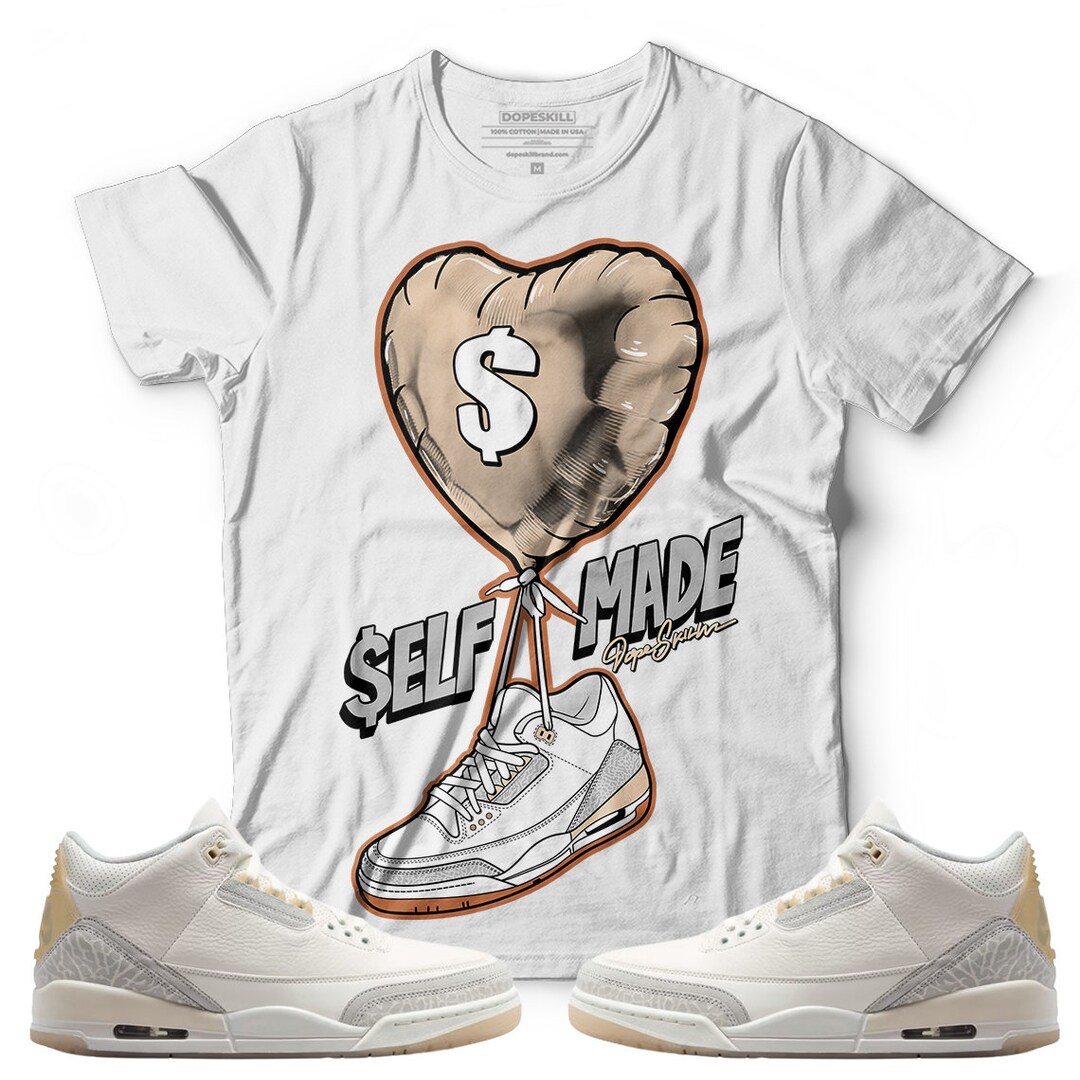 Craft Ivory 3s Dopeskill Unisex T-shirt Self Made Graphic - Etsy