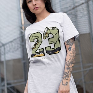 23-J5 Graphic to Match Jordan 5 Jade Horizon T-shirt - Etsy