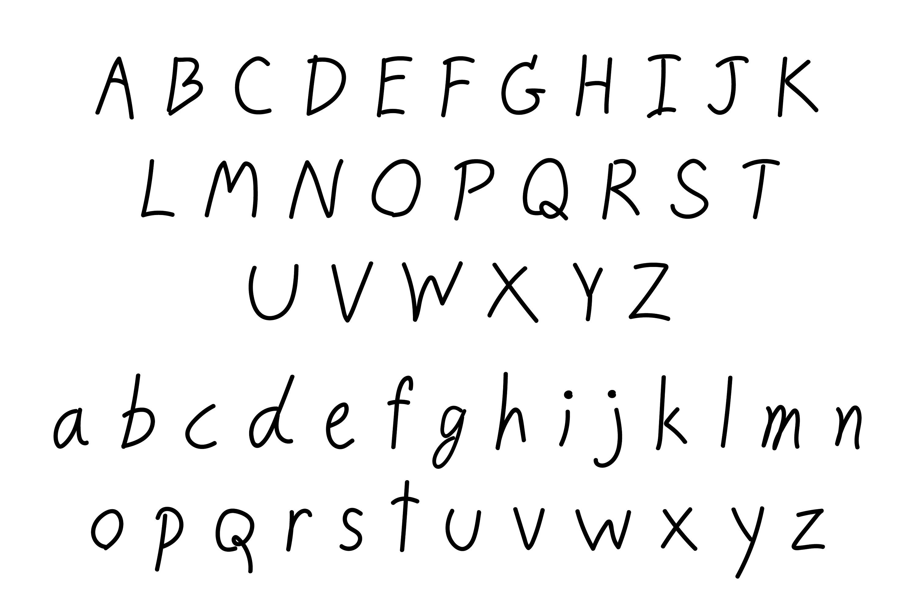 NUTTY FONT Casual Hand Writing Font Digital Font Download Zip - Etsy UK