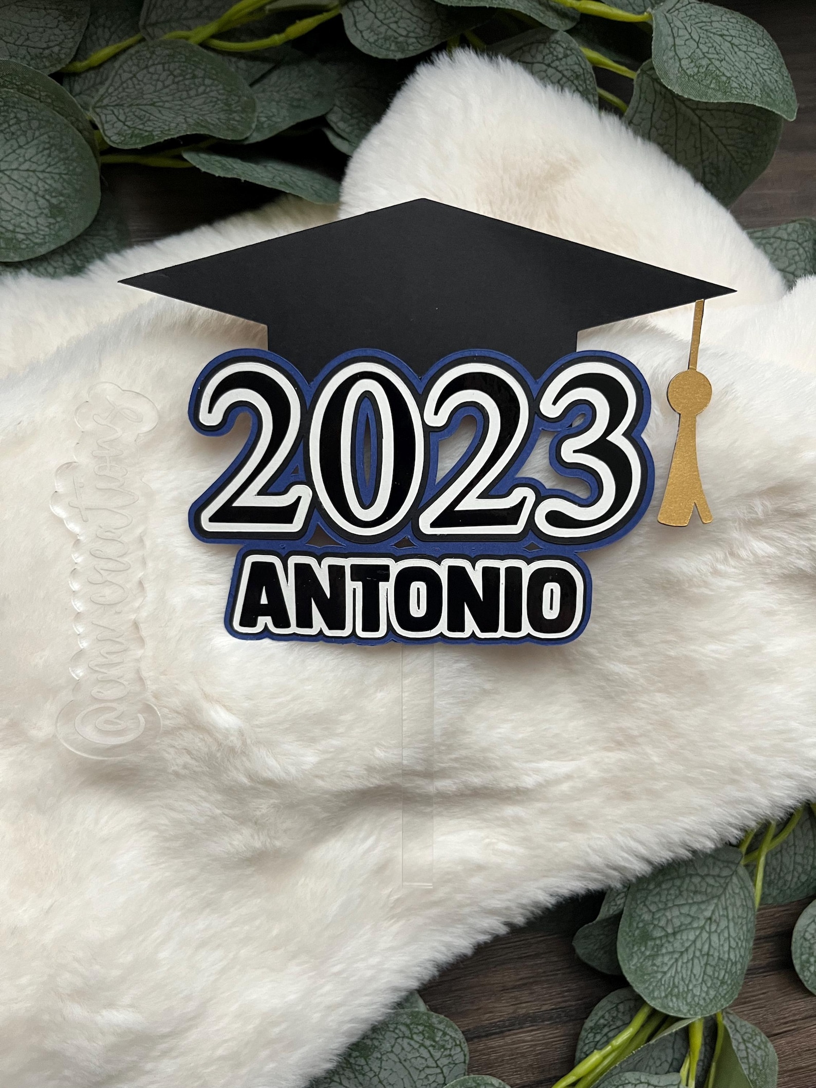 Graduation Cake Topper, Graduate 2025, Cake Decor, Class of 2025 ...