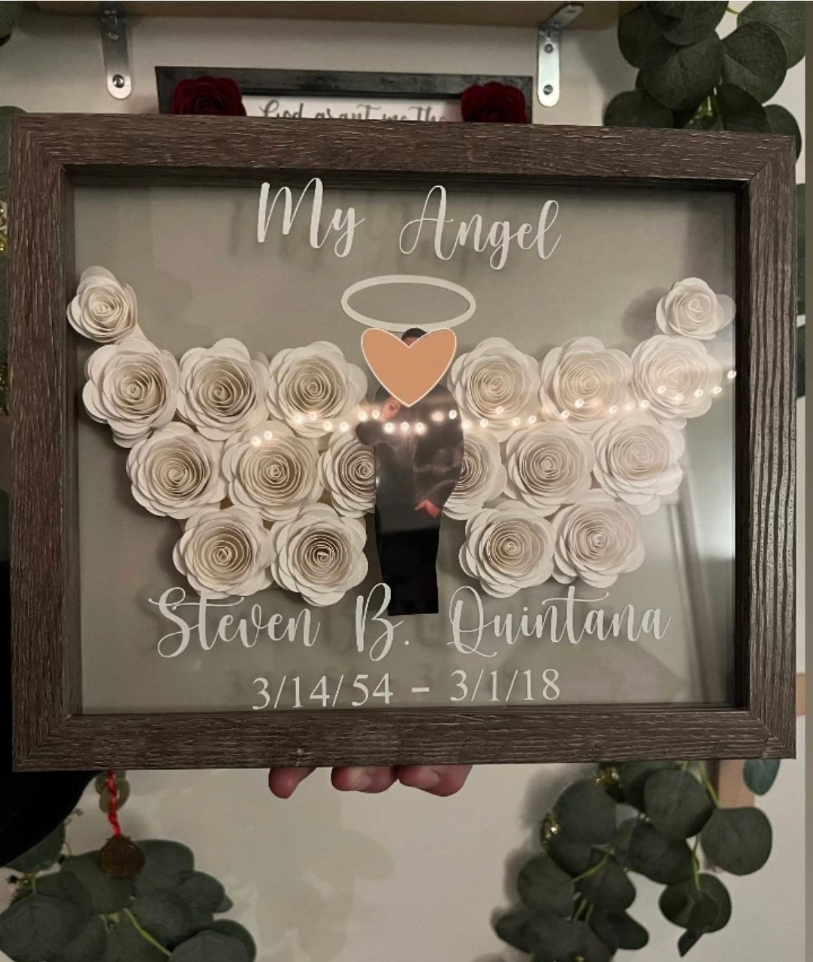 Memorial Shadow Box, En Memoria De, Angel, Remember Me, Forever in Our ...