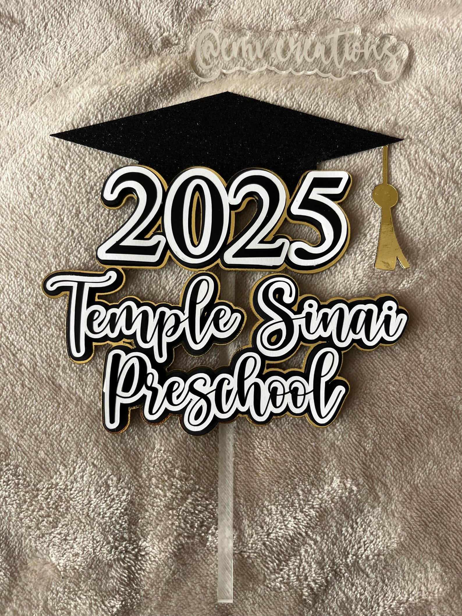 Graduation Cake Topper, Graduate 2025, Cake Decor, Class of 2025 ...