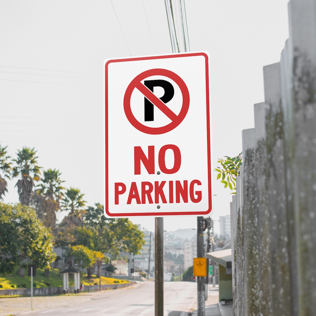 Custom Metal Sign, No Parking Sign, Personalized Aluminum Sign ...