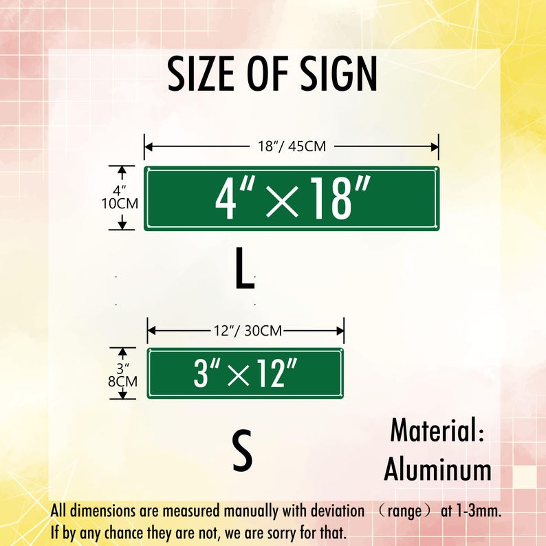 Custom Road Signs, Metal Street Sign, Make Your Own Street Sign, Custom ...