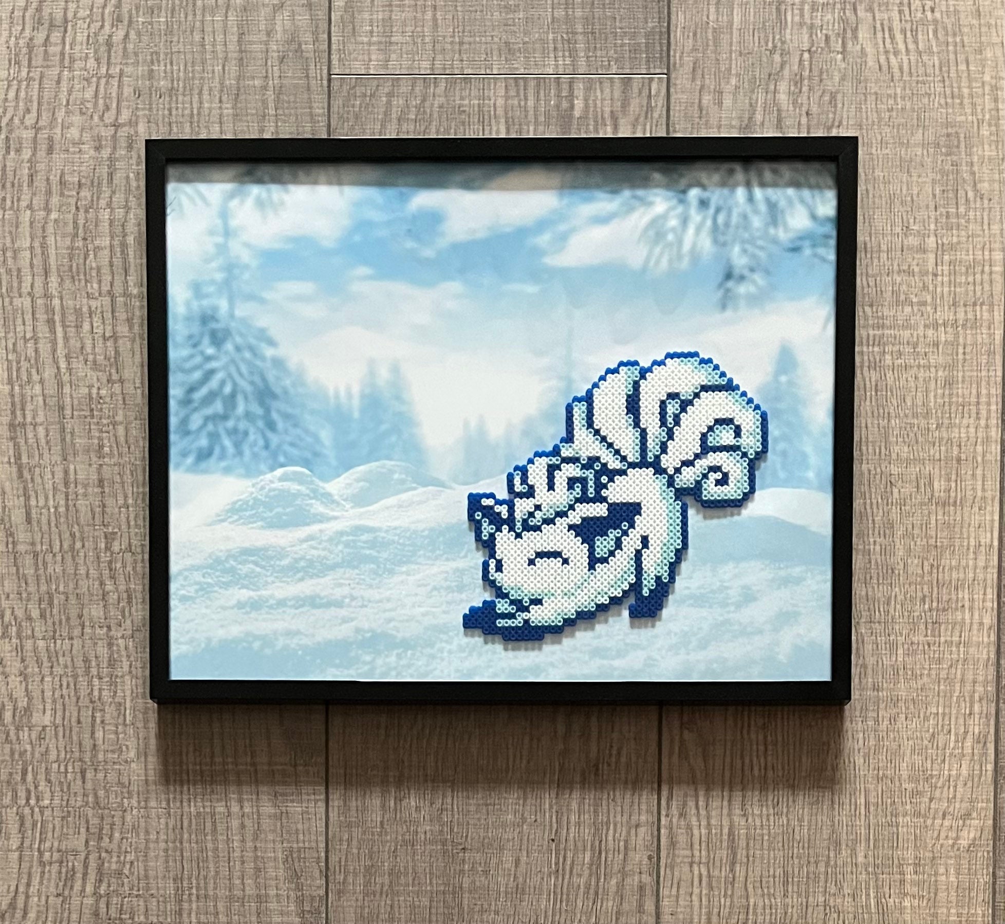 Alohan Vulpix Pixel Art - Etsy