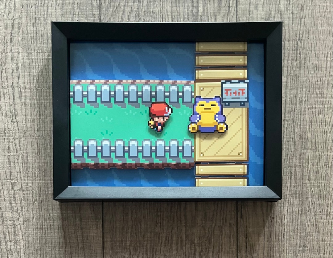 Block in the Road Poke Shadowbox - Etsy