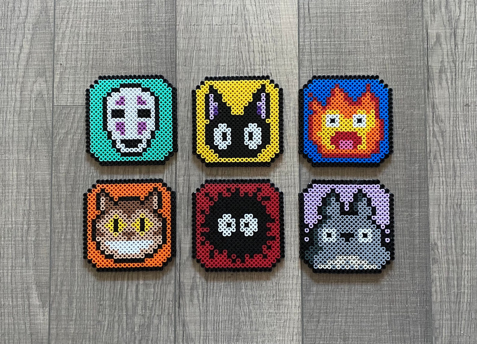 Studio Ghibli Coasters/ Wall Tiles | Etsy
