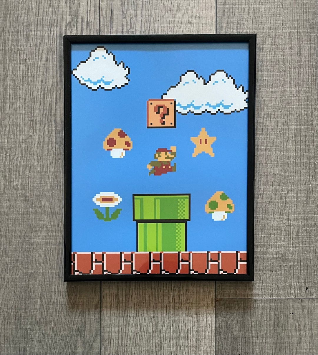 Mario Bros Power-ups - Etsy