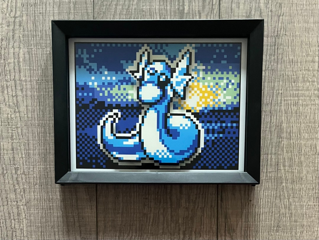 TCG Dragon Shadowbox - Etsy