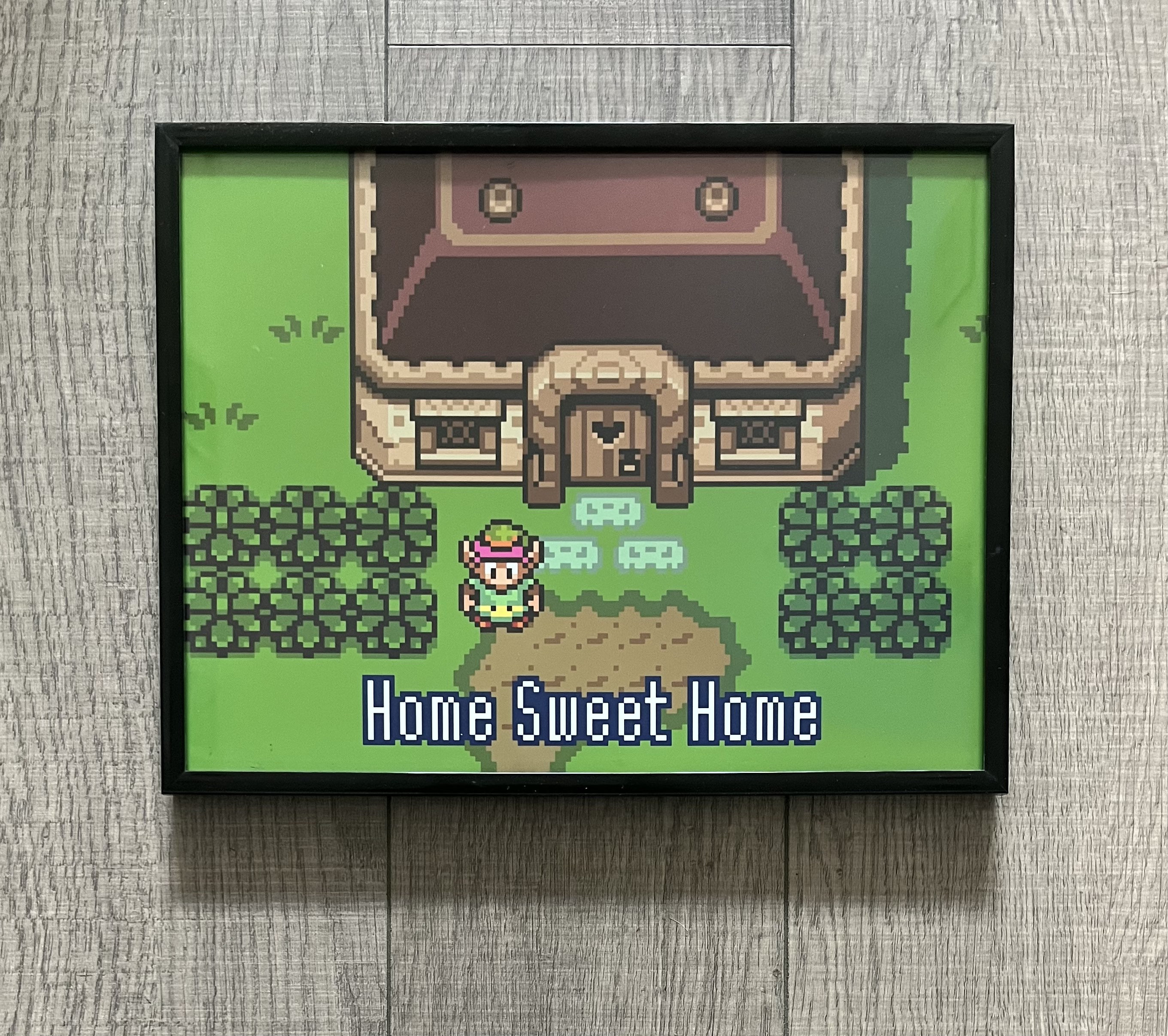 Home Sweet Home Zelda A Link to the Past Print - Etsy