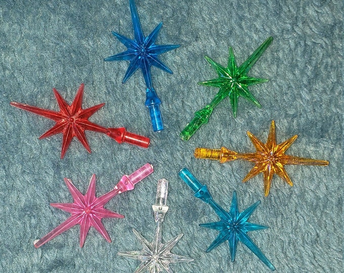 Extra Star - Vintage Style Ceramic Christmas Tree Plastic Replacement ...