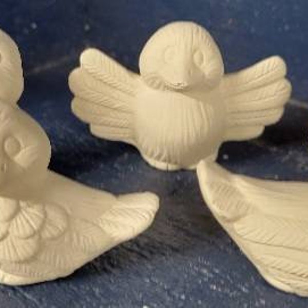 Small Ceramic Birds - Etsy