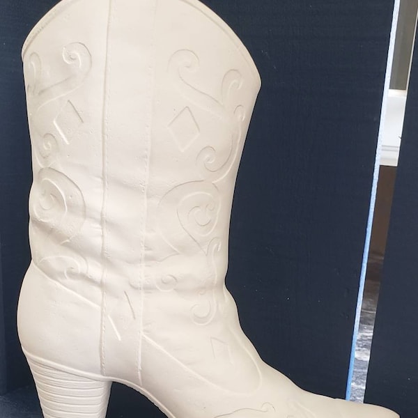 Ceramic Cowboy Boot - Etsy