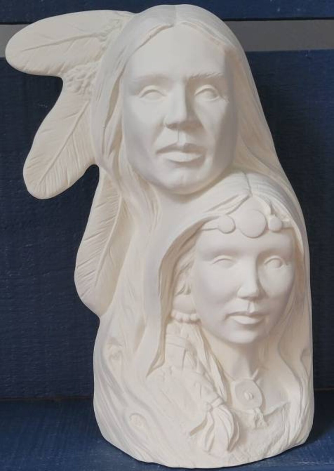 Ceramic Bisque Native American Lovers. Ready to Paint Southwest Decor ...