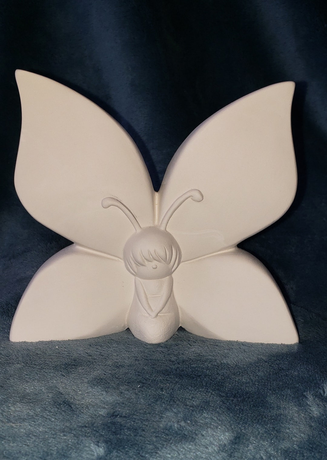 Ceramic Bisque Butterfly Fairy Ready to Paint - Add Around Your Garden ...