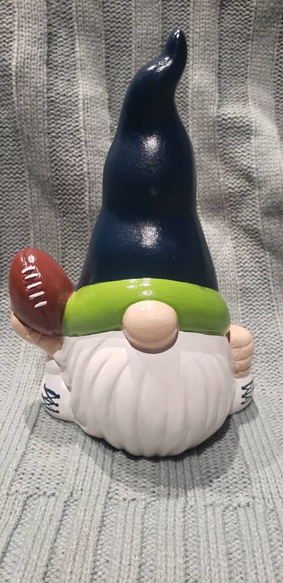 Ceramic Gnome With Football - Ceramic Gnome With Football- Gnome ...