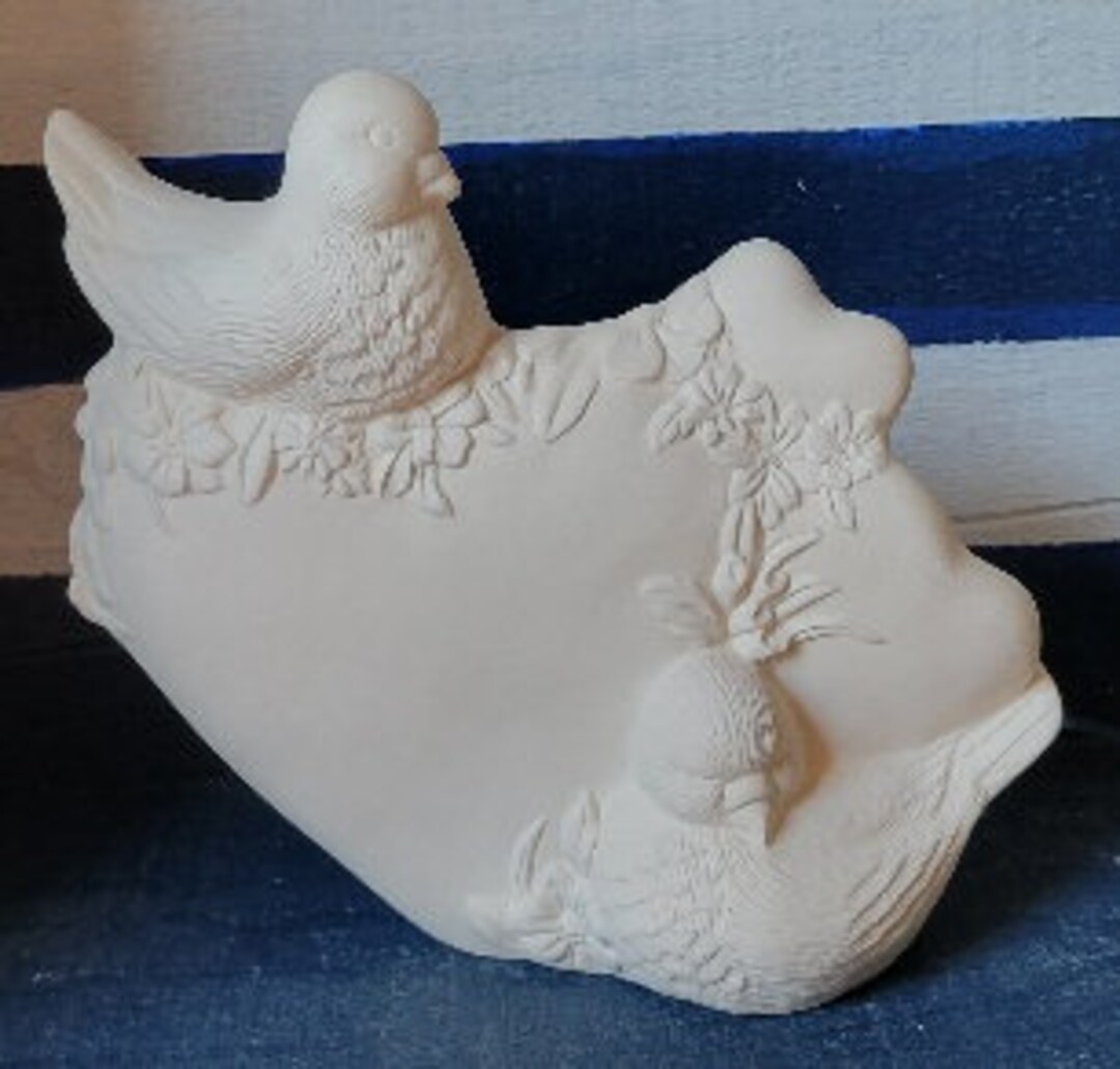 Unpainted Ceramic Bisque. Ready to Paint Ceramics. Ceramic Hearts and ...