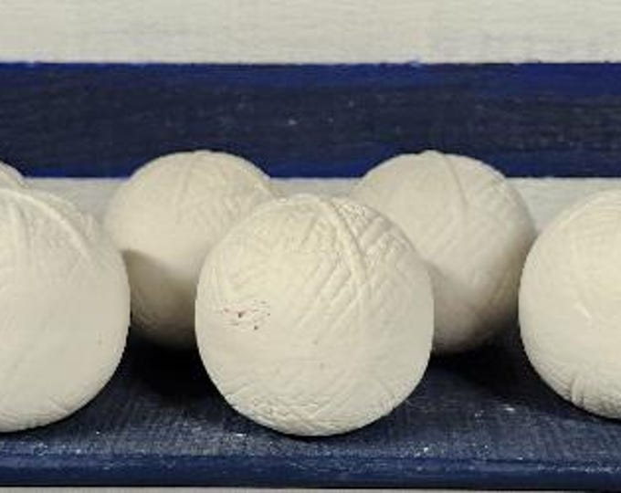 Ceramic Bisque Ready to Paint Yarn Balls. Small Size, Great as a Bowl ...