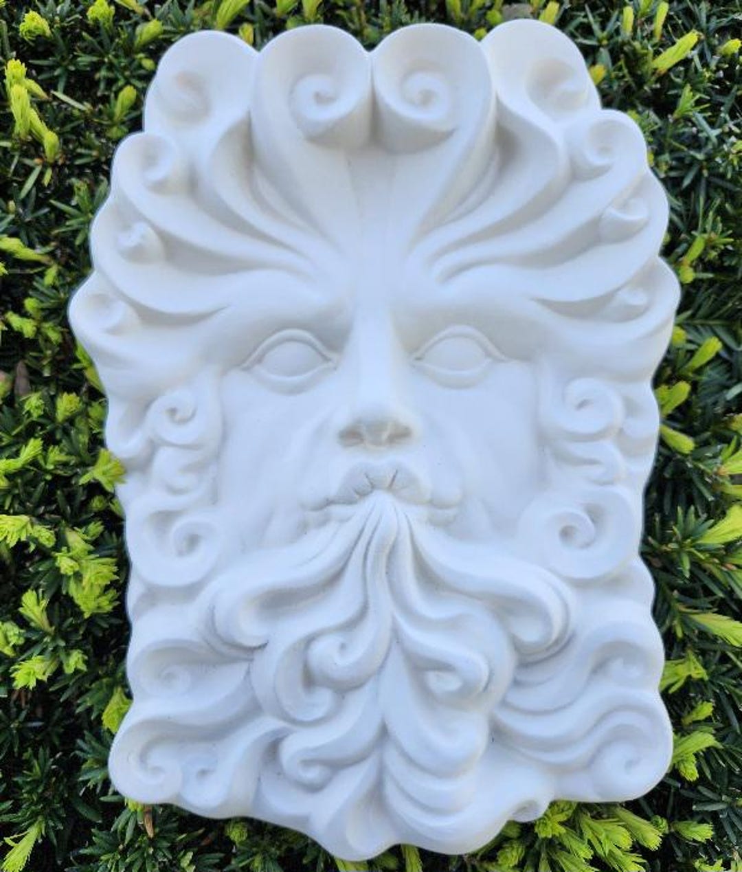 Ceramic Bisque Ready to Paint Whispering Wind Element Wall Plaque ...