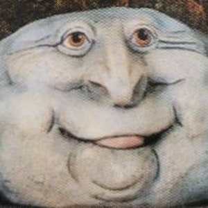 Ceramic Bisque Paint Your Own Garden Rock Face. Ceramic Stone With Face ...