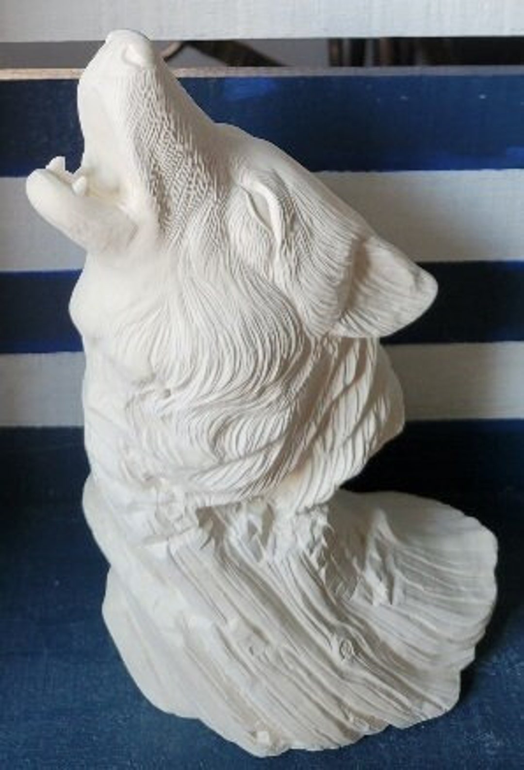 Unpainted Ceramic Bisque. Ready to Paint Ceramics. Ceramic Wolf Bisque ...