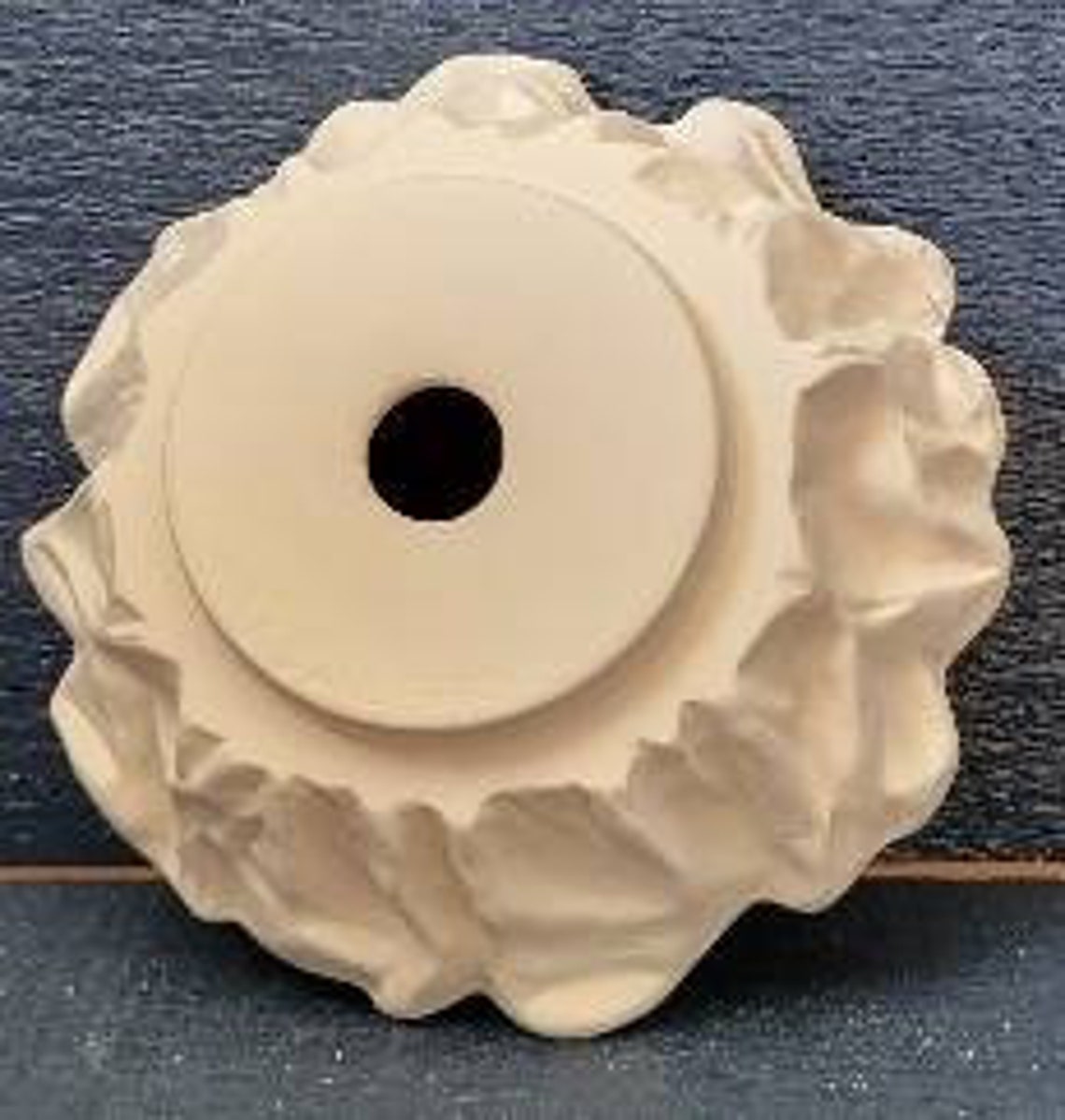 Ceramic Bisque Draped Tree Base. Nowell Mold, Replacement Base. Ready ...