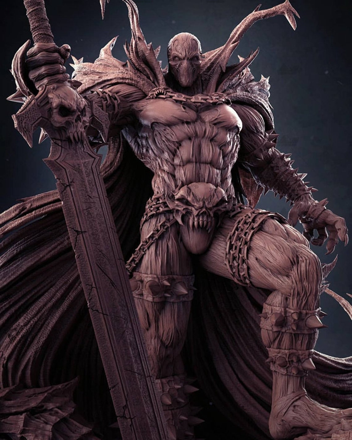 Spawn 3D print stl | Etsy