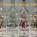 Wedding Table Numbers,personalised,table Decoration,light up Bottle ...