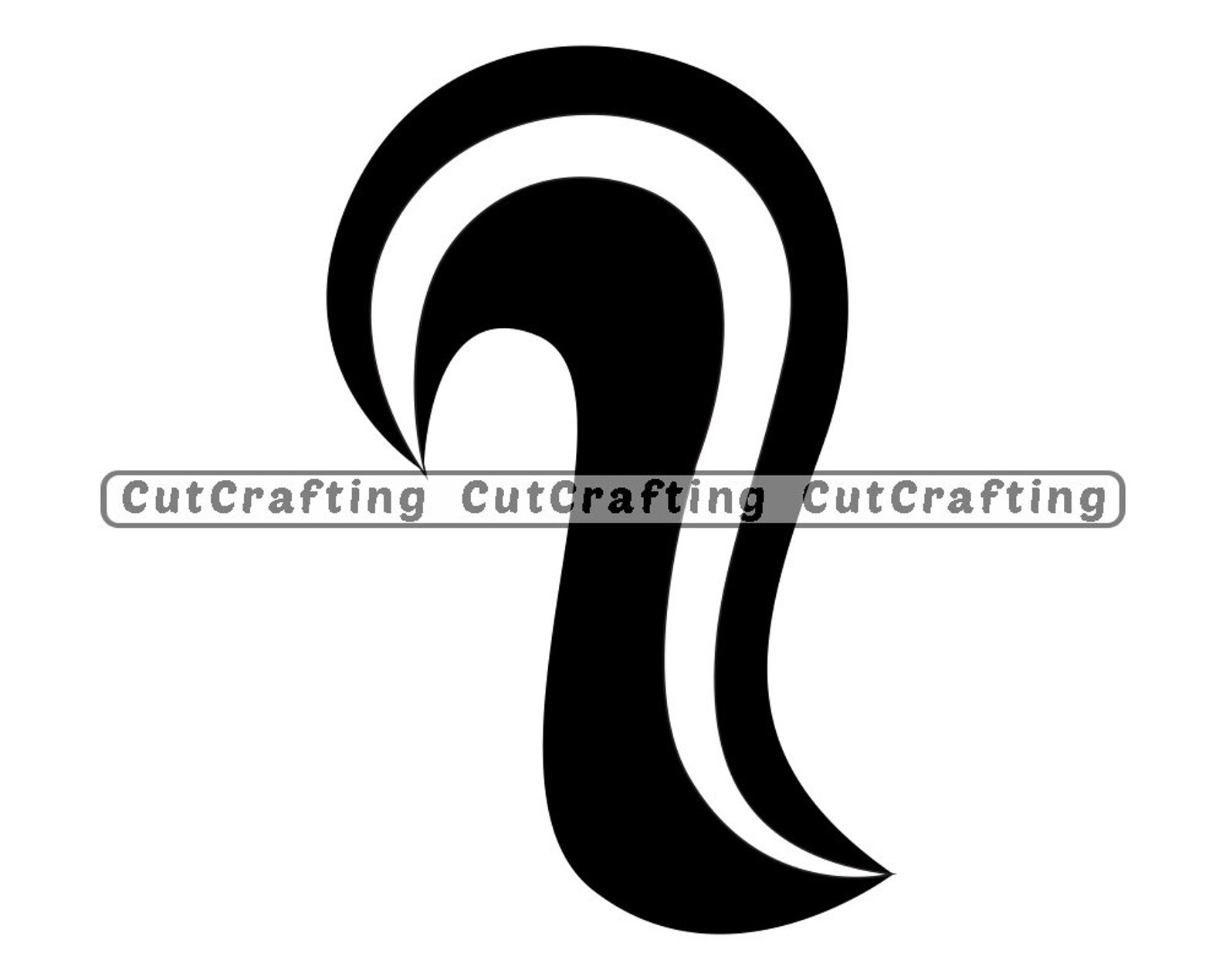 Skunk Tail SVG Skunk Svg Skunk Tail PNG Skunk Tail Design | Etsy