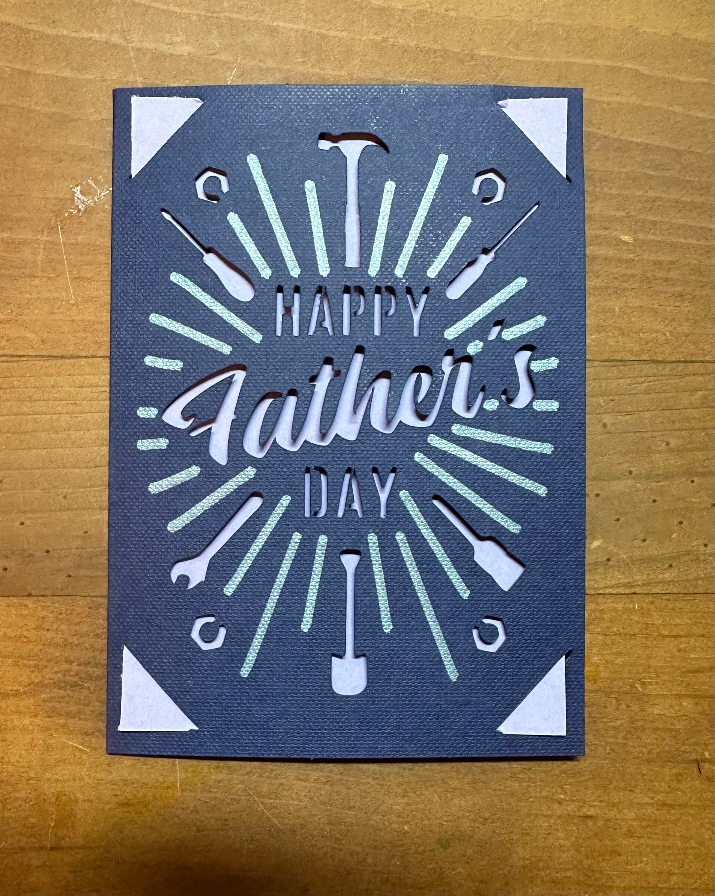 Happy Father's Day Tools Card.2 - Etsy