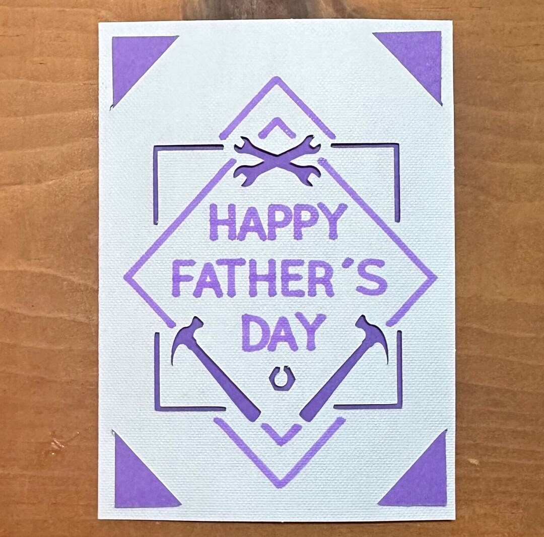 Happy Father's Day Tools Card.1 - Etsy