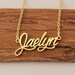 Custom Name Necklace, Jaelyn Name Necklace, Personalized Gift Necklace ...