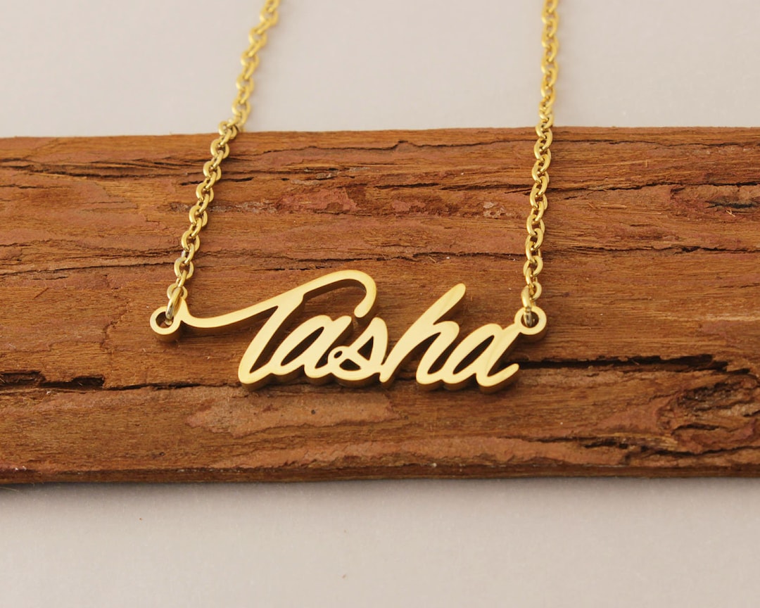 Name Necklace Personalized, Custom Initial Necklace, Necklace for Women ...