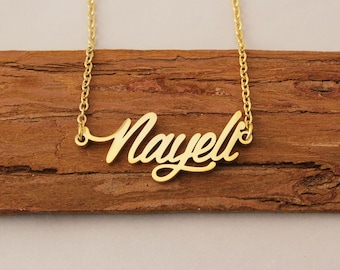 Nayeli Name Necklace - Etsy
