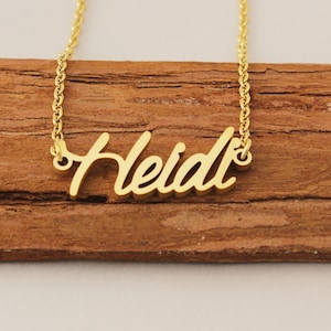 Custom Name Necklace, Personalized Nameplate Necklace, Letter Necklace ...