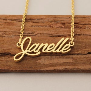 Name Necklace, Custom Name Necklace, Initial Necklace for Her, Couples ...