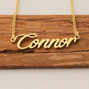 Name Necklace Custom Jacob Name Necklace Letter Necklace Personalized Name Jewelry Wedding Gift Pendant Etsy