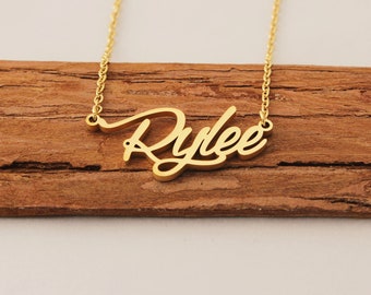 Rylee Name Necklace - Etsy