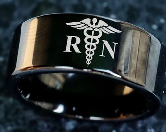 Medical Wedding Ring - Etsy