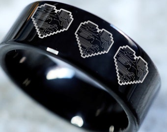 Geek Wedding Ring | Etsy