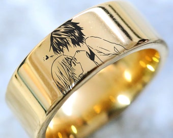 Wedding Band Anime - Etsy