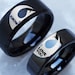 Space Symbol Wedding Band, Space Fleet Ring Set, Space Movie Matching ...