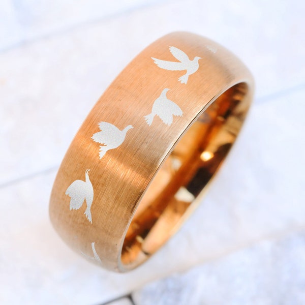 Bird Engagement Ring - Etsy